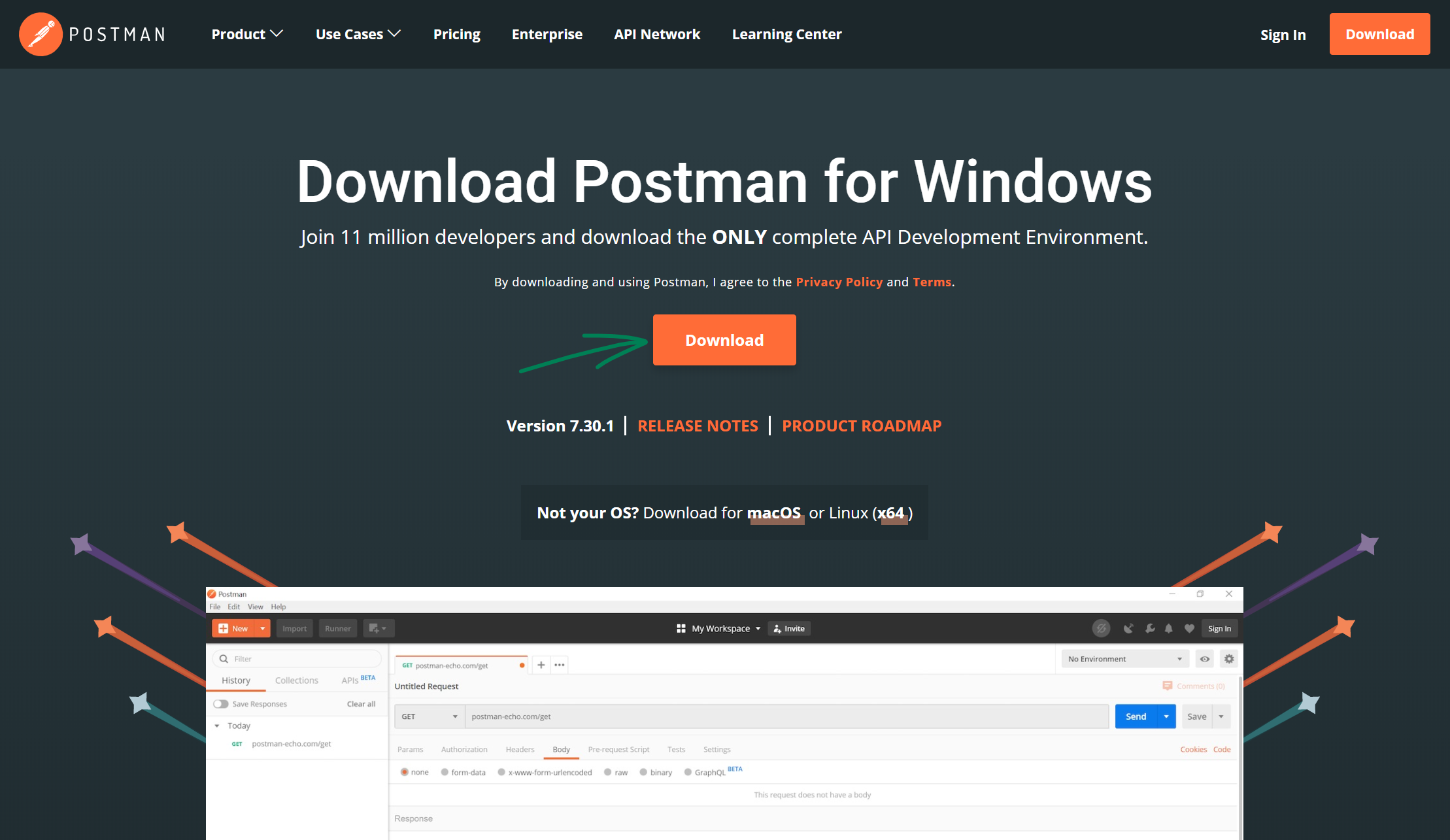 Postman_install2 | shark code